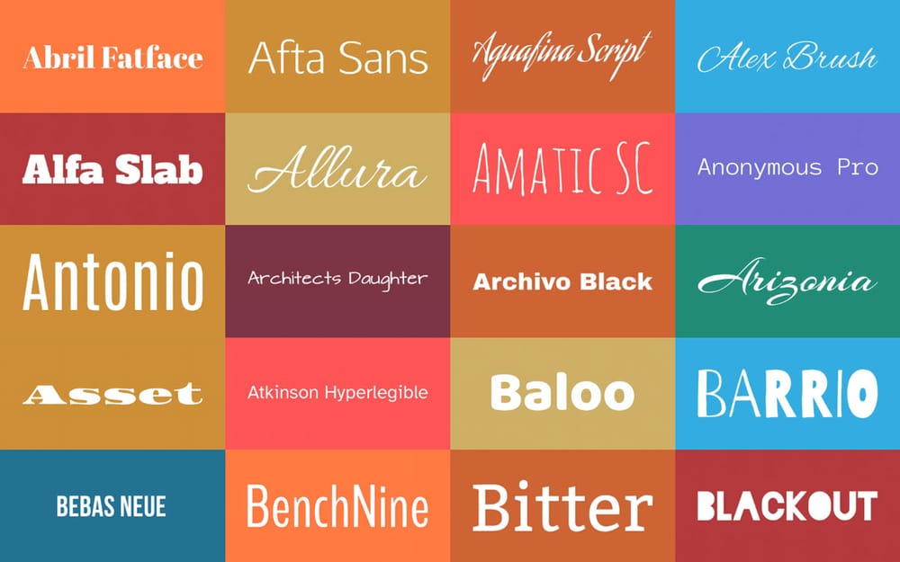 Download an awesome bundle of 100 high quality free fonts