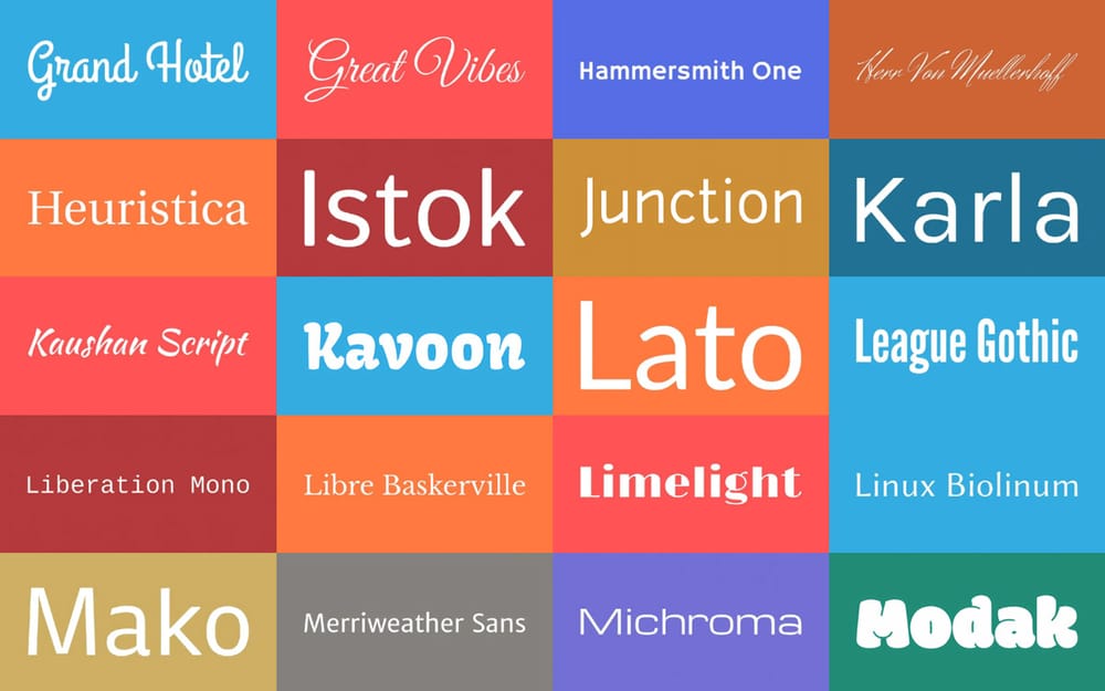 Download an awesome bundle of 100 high quality free fonts
