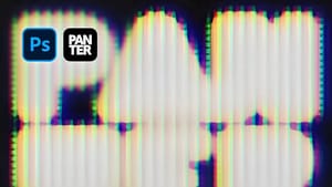 Create a Vintage CRT Text Effect in Photoshop