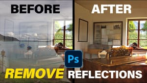 How to Remove Reflections from Photos Using Photoshop's AI Tool