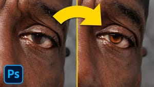 How to Enhance Dark Eyes in Photoshop Using Traditional and AI Techniques