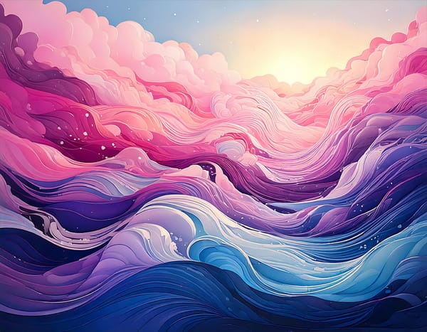 Fluid Dreams: 5 Free Digital Soft Flowing Abstract Backgrounds