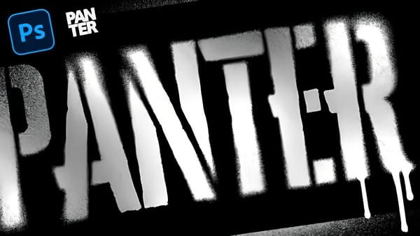 How to Create a Stencil Spray Paint Text Effect Using Photoshop ...