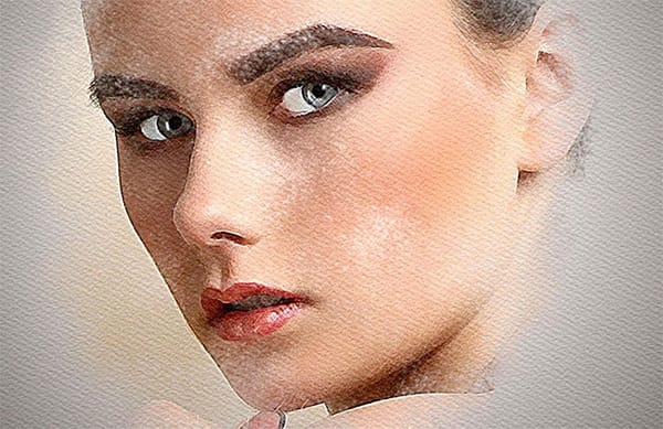 Transform a face into a creative mixed media portrait – Photoshop Roadmap