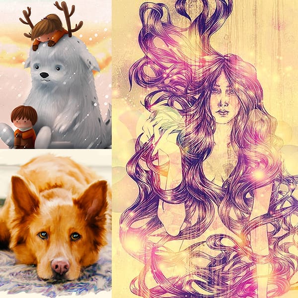 28 Beautiful Illustration Effects and Techniques Photoshop Tutorials