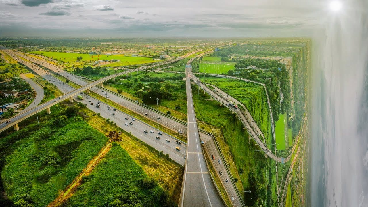 Create an Inception-like perspective bending effect in Photoshop